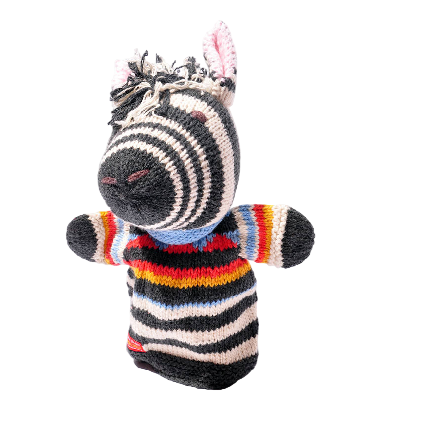 Zebra Hand Puppet | Still Life Story