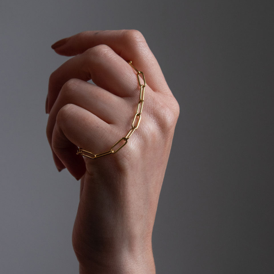Cable Chain Bracelet - Gold | Still Life Story